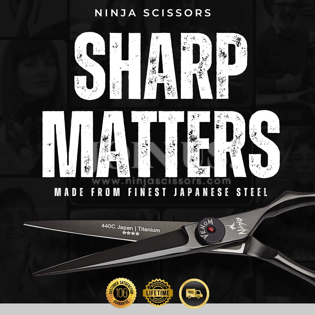 Japanese Haircutting Scissors & Shears – Ninja Scissors