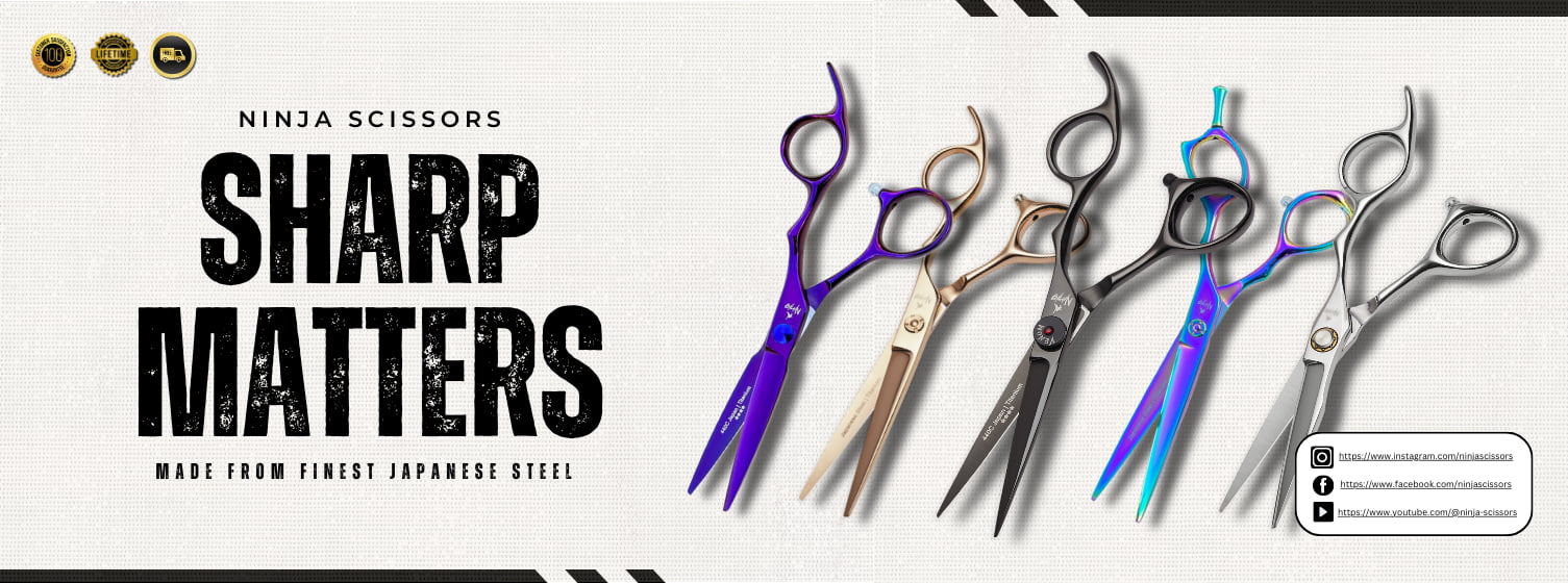 Japanese Haircutting Scissors & Shears – Ninja Scissors