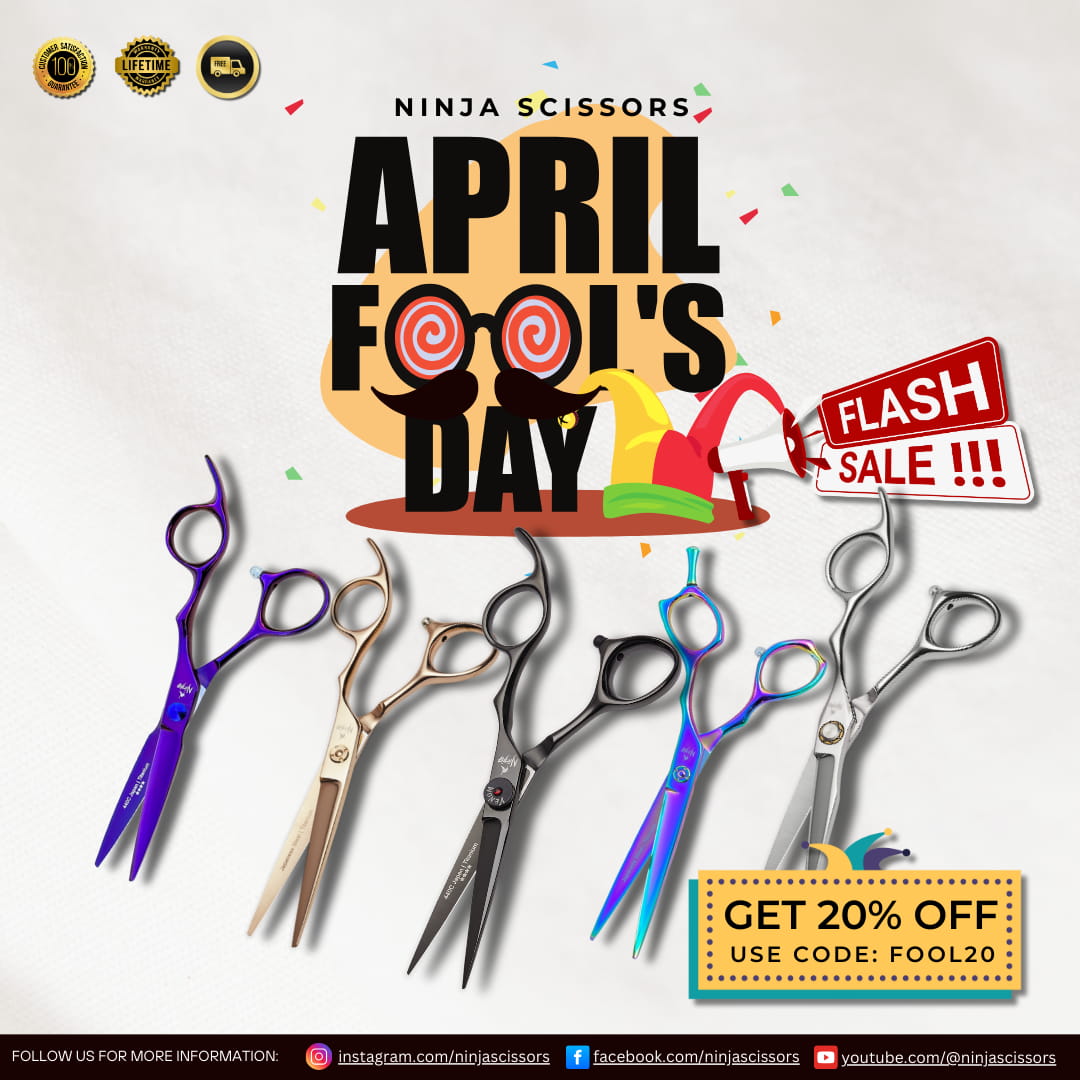 Japanese Haircutting Scissors & Shears – Ninja Scissors